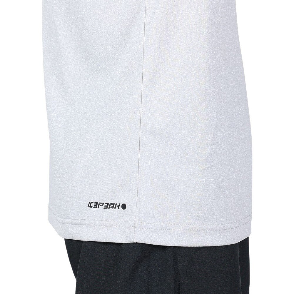 アイスピーク（ICEPEAK）（メンズ）北欧デザイン シンプル 半袖Tシャツ カットソー BOGEN 57755 205 ライトグレー ...