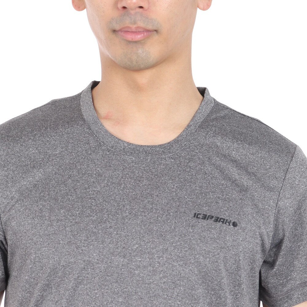 アイスピーク（ICEPEAK）（メンズ）半袖Tシャツ カットソー BOGEN 57755 990 グレー | スポーツ用品はスーパースポーツゼビオ