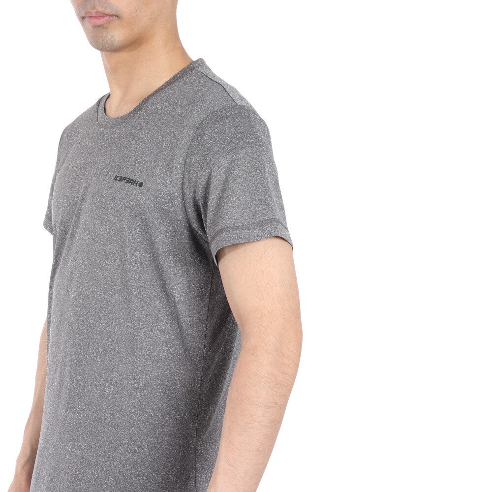 アイスピーク（ICEPEAK）（メンズ）半袖Tシャツ カットソー BOGEN 57755 990 グレー | スポーツ用品はスーパースポーツゼビオ