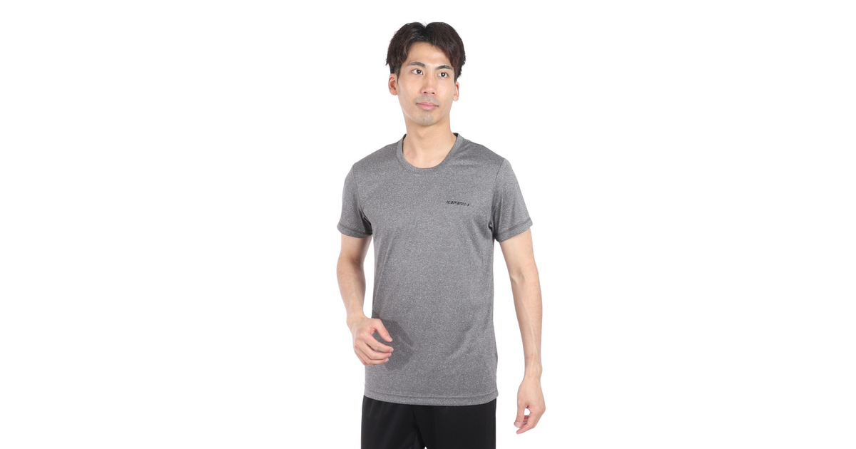 アイスピーク（ICEPEAK）（メンズ）半袖Tシャツ カットソー BOGEN 57755 990 グレー | スポーツ用品はスーパースポーツゼビオ
