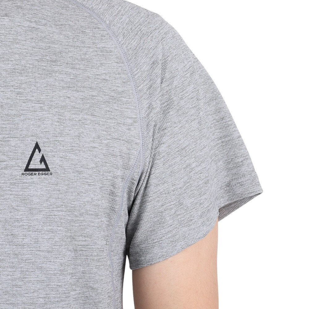 ロジャーエーガー（ROGEREGGER）（メンズ）半袖Tシャツ インナー 2枚セット 速乾 VIATEXスムース ...