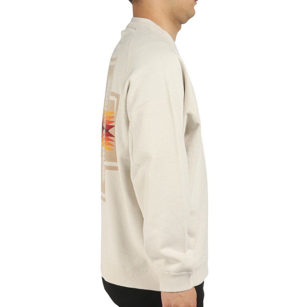 ペンドルトン｜ペンドルトン（PENDLETON）（メンズ）スウェット トレーナー ラグラン バックプリント 2475-9004 10073 アイボリー オーバーサイズ - アウトドア・キャンプ ...