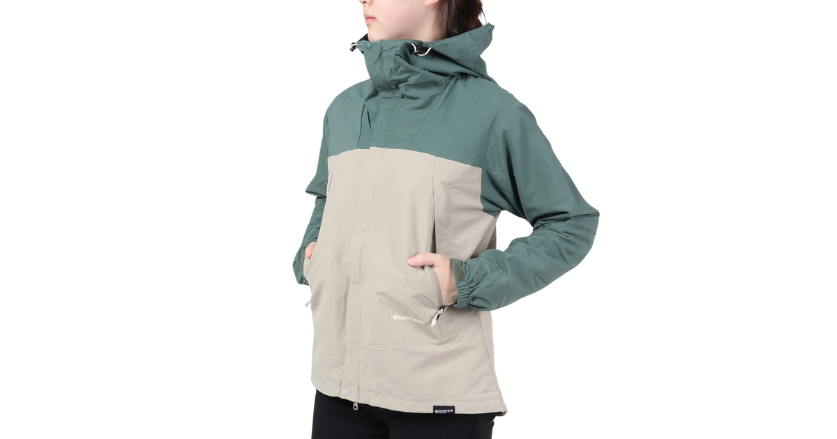 カリマー（karrimor）（レディース）アウター ジャケット トライトン ジャケット 101451-9830 グリーン×ブラウン ...