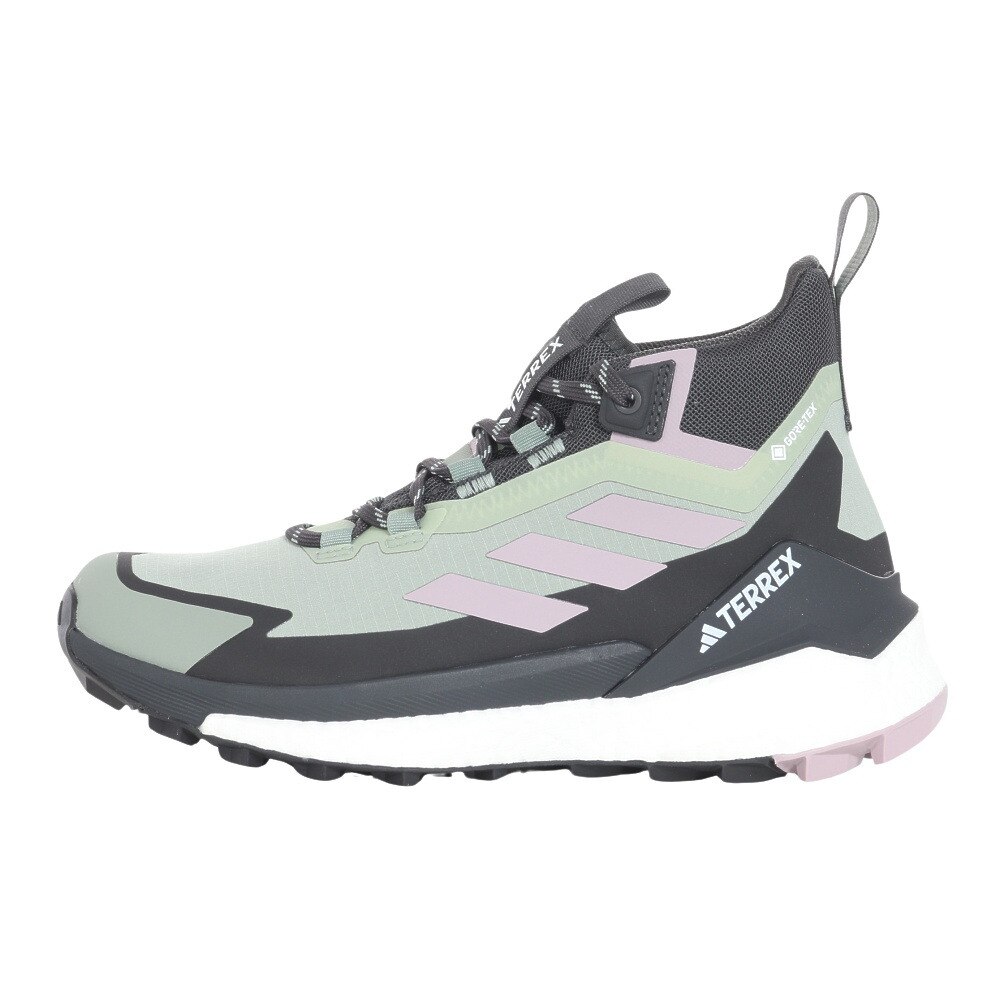 アディダス（adidas）（レディース）ゴアテックス トレッキングシューズ ハイカット 登山靴 FREE HIKER 2.0 IE5134 ...