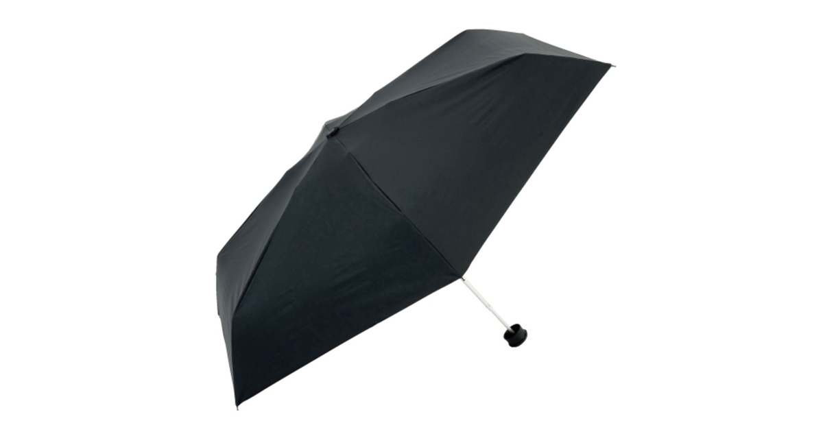 ハイマウント（High MOUNT）（メンズ、レディース）折りたたみ傘 パラソル&ゴー バイ スマートデュオ 57265 ブラック 収納ケース ...