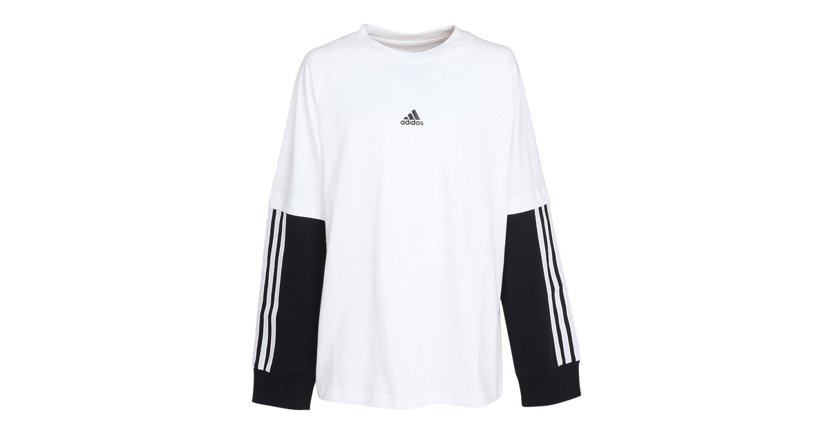 アディダス（adidas）（キッズ）キッズ Street Jam 2IN1 長袖Tシャツ JUD58-IV7048 | スポーツ用品はスーパー ...