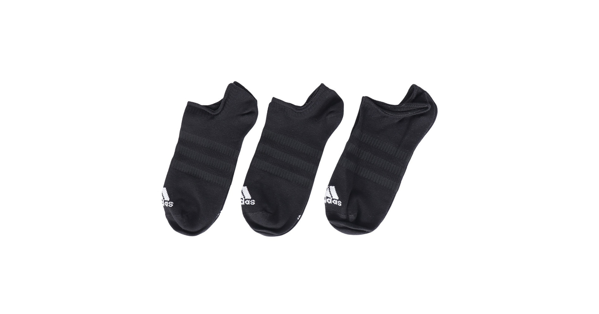 アディダス（adidas）（レディース）ローソックス 薄手・軽量ノーショーソックス3足組 EBB71-IC1327 | スポーツ用品はスーパー ...