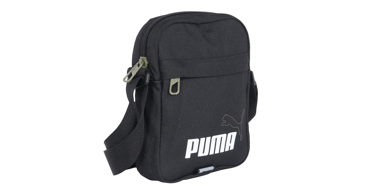 プーマ（PUMA）（メンズ、レディース、キッズ）フェーズエレメンタルポータブル ショルダーバッグ 090696 01 BLK | スポーツ用品 ...