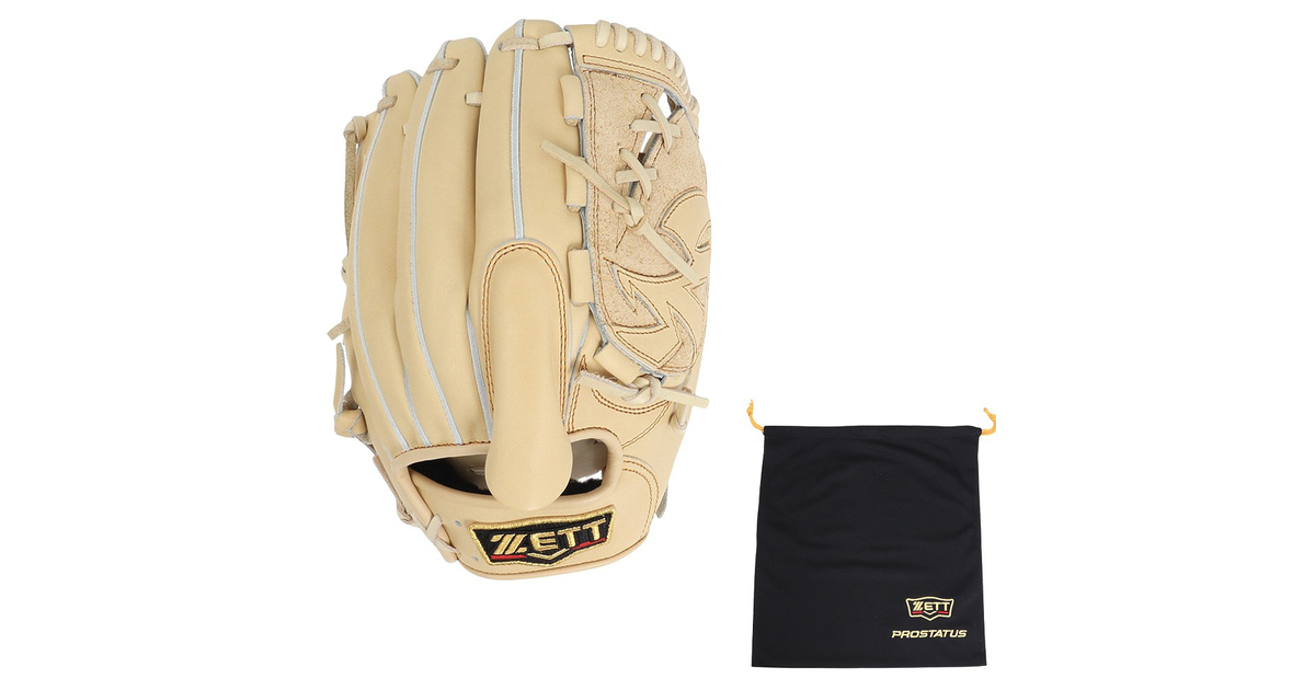 ゼット（ZETT）（メンズ）硬式用グラブ 投手用 野球グローブ 一般 プロステイタス BPROG411-3200 | スポーツ用品はスーパースポーツゼビオ