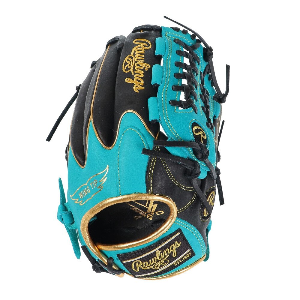 ローリングス｜ローリングス（Rawlings）（メンズ）軟式用グラブ オールラウンド用 野球グローブ 一般 HYPER TECH COLOR SYNC GR3HTCN55W-B/MGRN ...