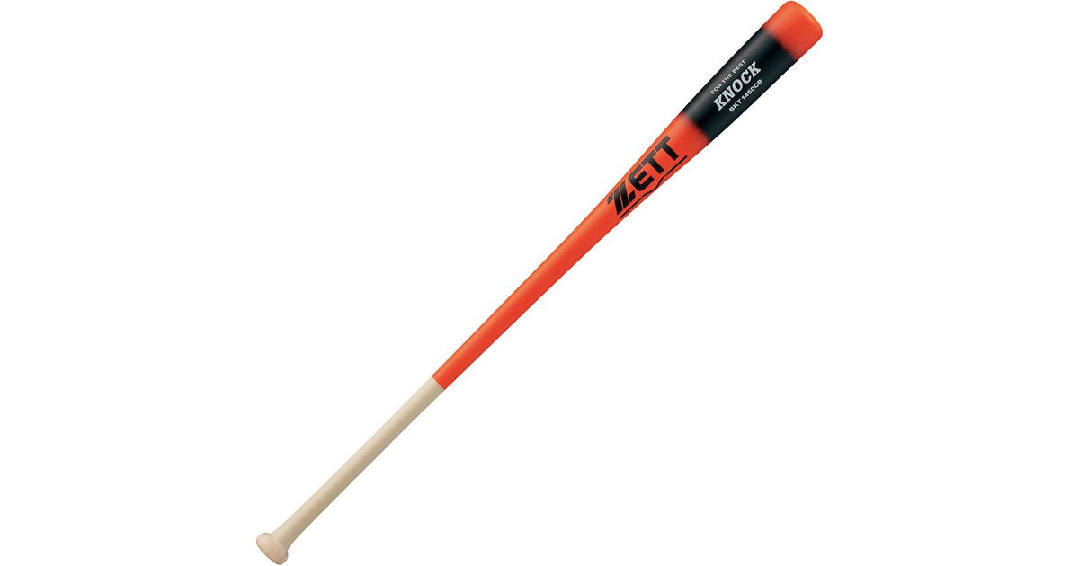 ゼット（ZETT）（メンズ）硬式 軟式 バット 野球 一般 ノックバット 89cm 550g平均 BKT1450CB-5619-89 | スポーツ用品はスーパースポーツゼビオ