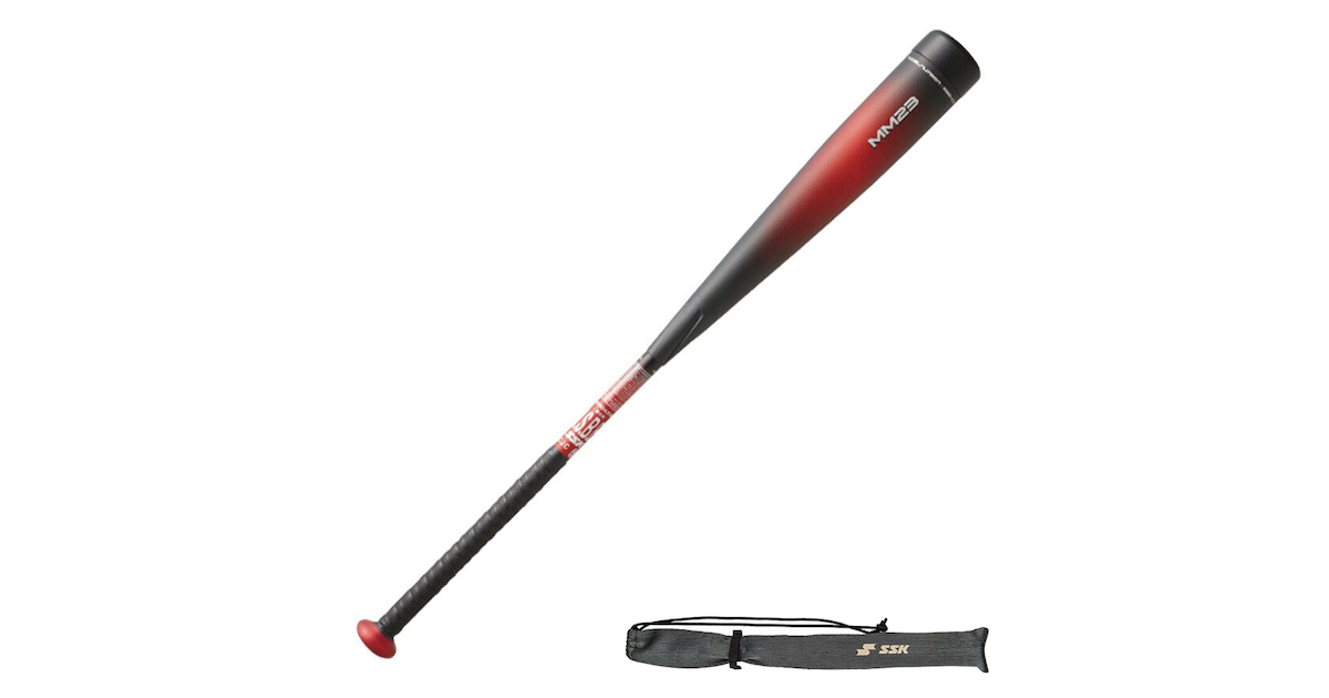 エスエスケイ（SSK）（メンズ）軟式用バット 野球 一般 MM23 84cm/平均710g SBB4037-9020-84 | スポーツ用品はスーパースポーツゼビオ