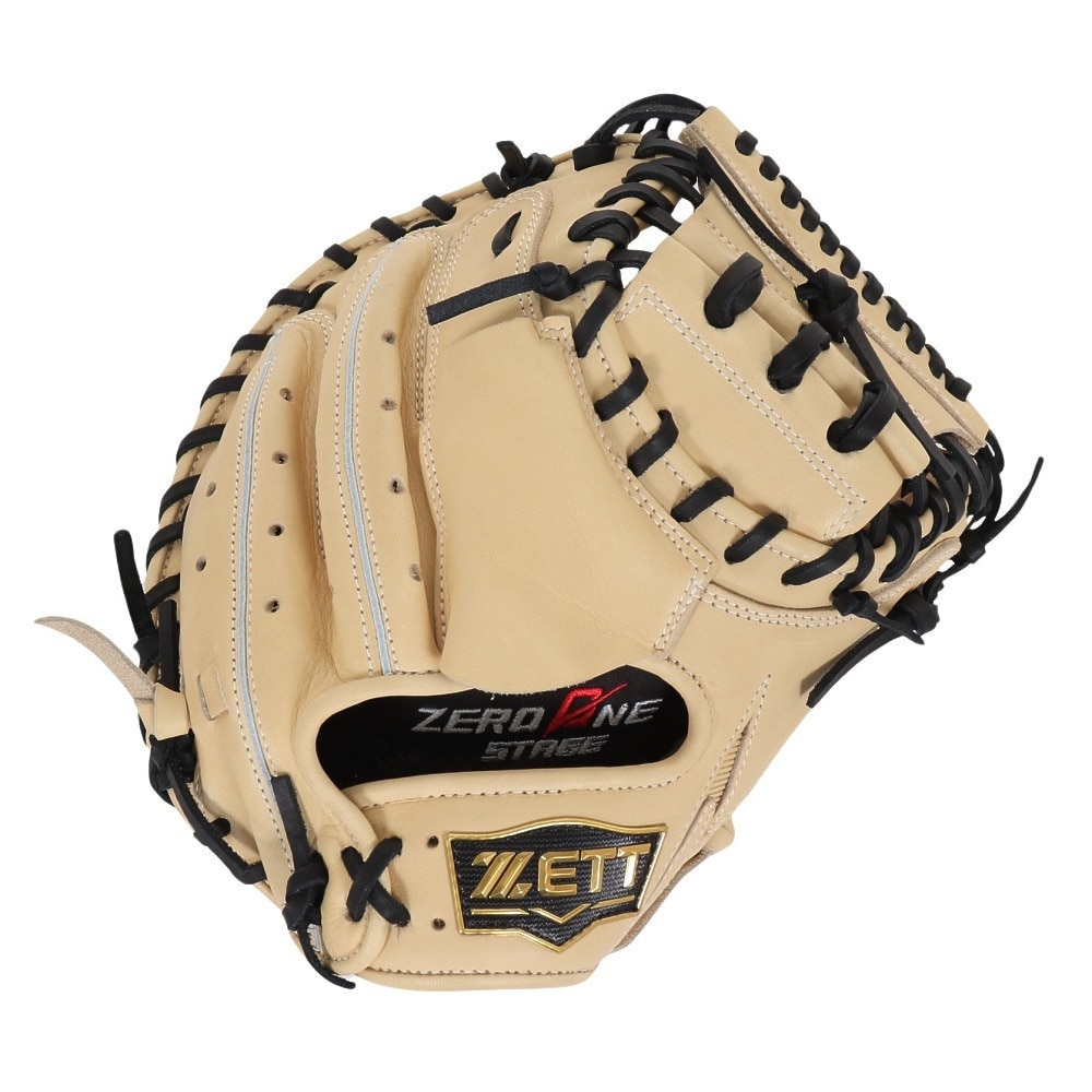 ゼット（ZETT）（キッズ）少年軟式用グラブ 捕手用 野球グローブ ジュニア ZEROONESTAGE BJCB71322-3219 | スポーツ用品はスーパースポーツゼビオ