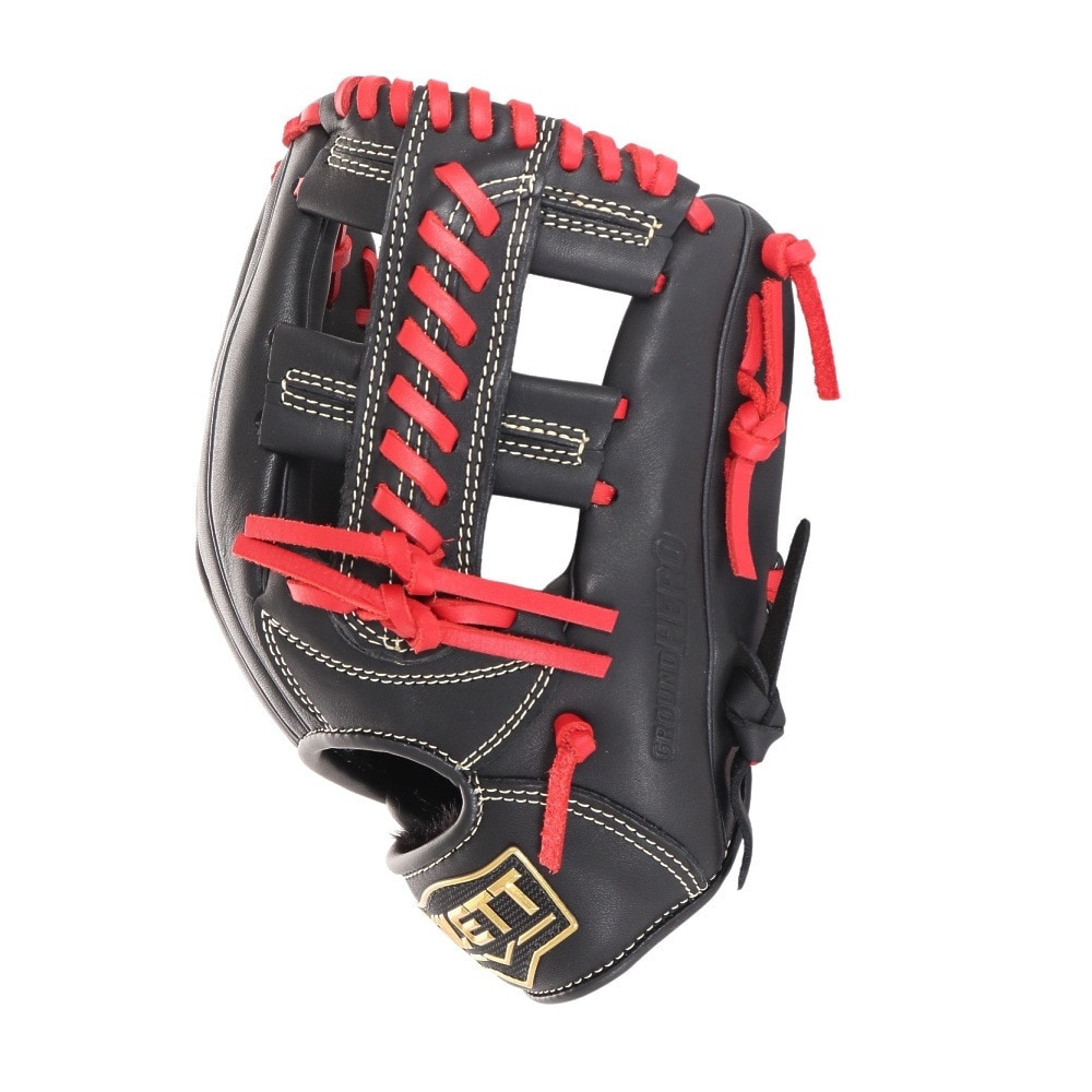 ゼット（ZETT）（キッズ）少年軟式用グラブ オールラウンド用 野球グローブ ジュニア グランドヒーロー BJGB76380-1964 | スポーツ用品はスーパースポーツゼビオ