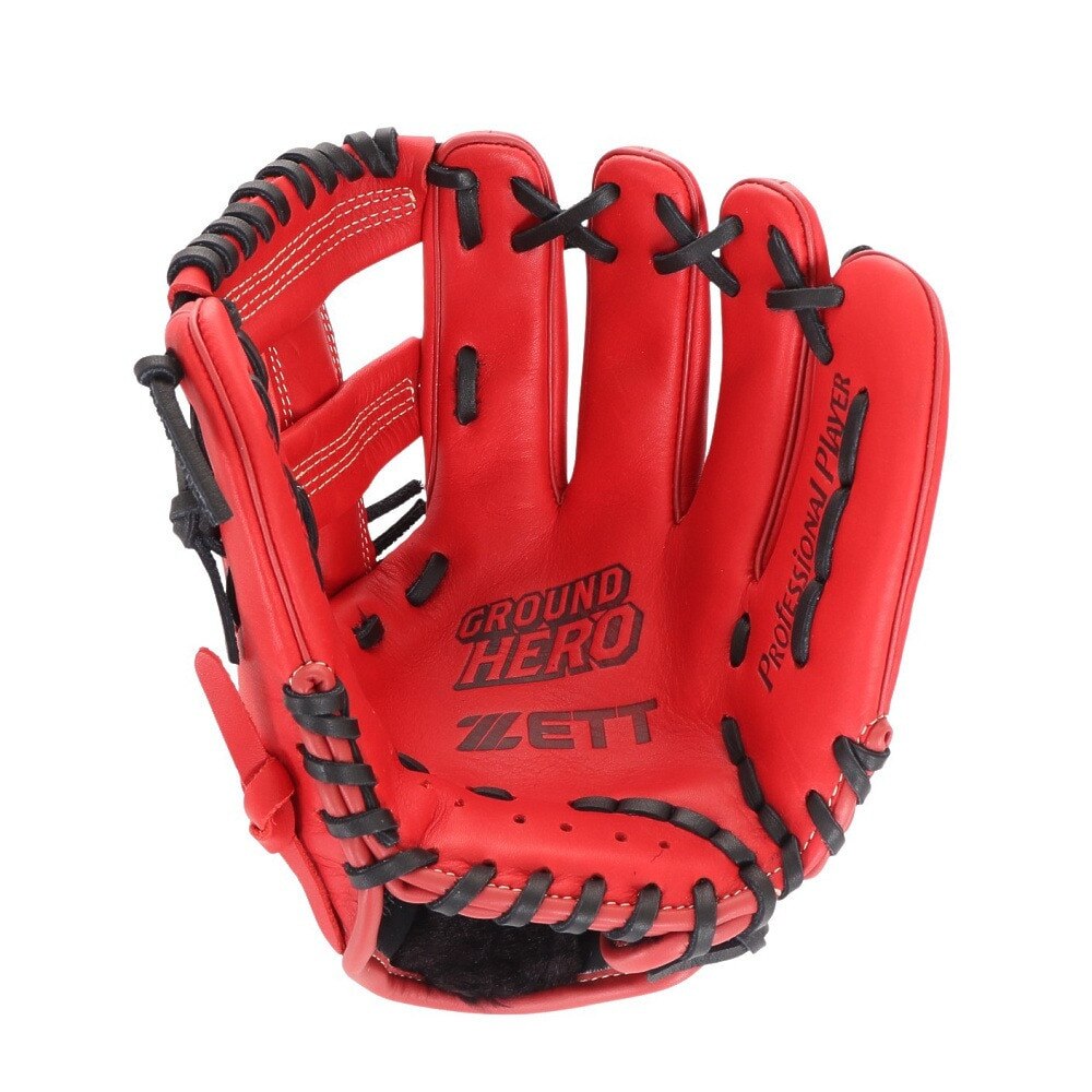 ゼット（ZETT）（キッズ）少年軟式用グラブ オールラウンド用 野球グローブ ジュニア グランドヒーロー BJGB76380-6419 | スポーツ用品はスーパースポーツゼビオ