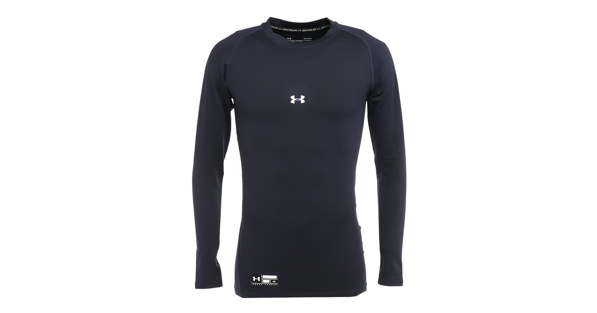 アンダーアーマー（UNDER ARMOUR）（メンズ）コールドギアアーマー ロングスリーブ クルーネックシャツ 1346865 MDN BB ...