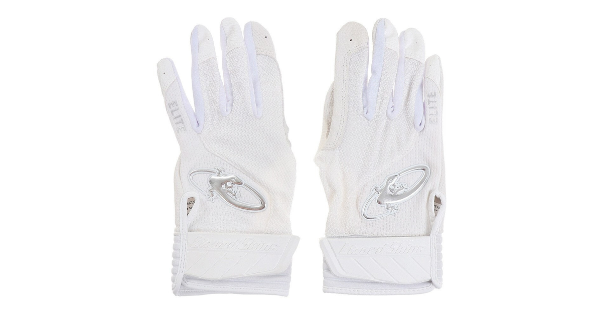リザードスキン（Lizard Skins）（メンズ）バッティンググラブ エリート EWHT | スポーツ用品はスーパースポーツゼビオ