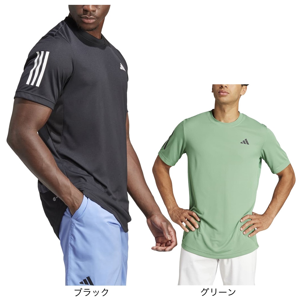 アディダス（adidas）（メンズ）テニスウェア クラブ スリーストライプス テニス 半袖Tシャツ MLE72-HS3262 | ゴルフ用品は ...