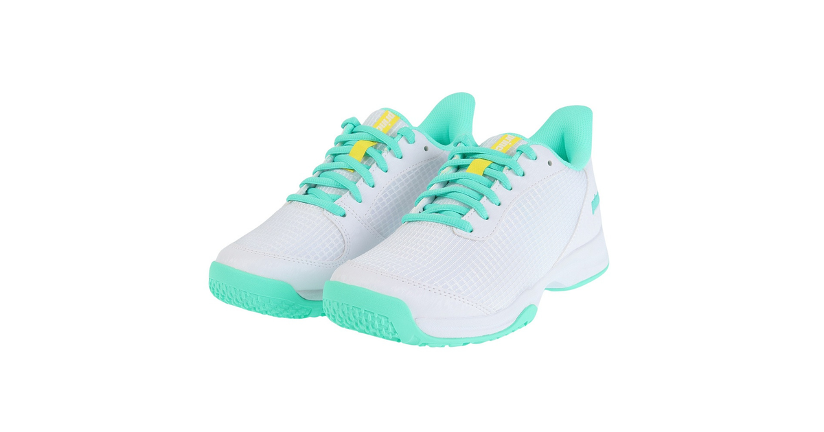 プリンス（PRINCE）（レディース）オムニクレーコート用 テニスシューズ レディース DPS403-374 DPS403 374 WHT/EMG | スポーツ用品はスーパースポーツゼビオ