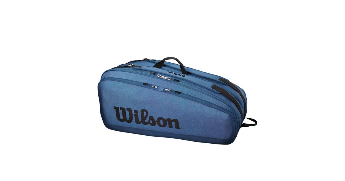 ウイルソン｜ウイルソン（Wilson）（メンズ、レディース）テニス バッグ TOUR ULTRA 12 PK RACKET BAG BLUE ...