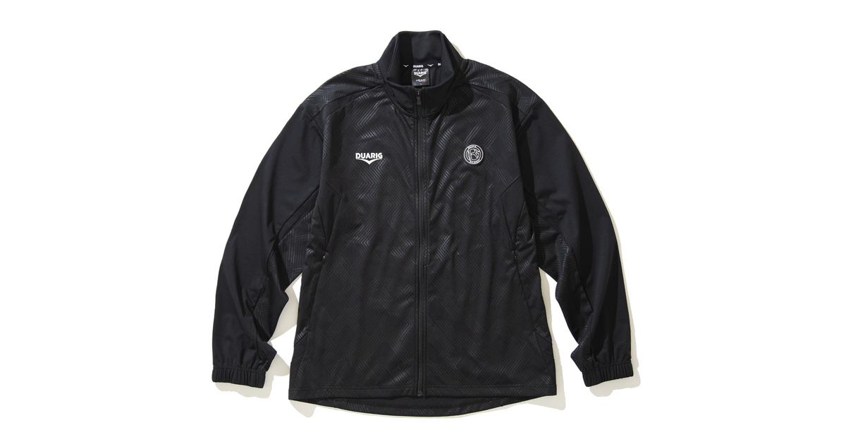 デュアリグ（DUARIG）（メンズ）サッカーウェア ウインドクロス フルジップ ジャケット 4F0008-SCWR-741CD BLK ...
