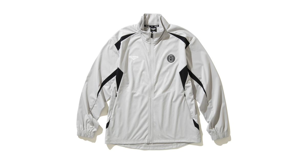 デュアリグ（DUARIG）（メンズ）サッカーウェア ウインドクロス フルジップ ジャケット 4F0008-SCWR-741CD LGRY ...