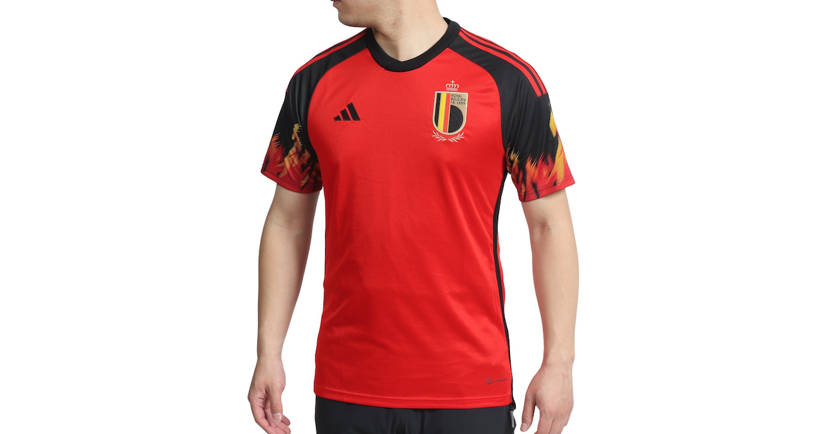 アディダス｜サッカー ベルギー代表 22 ホームユニフォーム F6346-HD9412 - スポーツ用品はスーパースポーツゼビオ