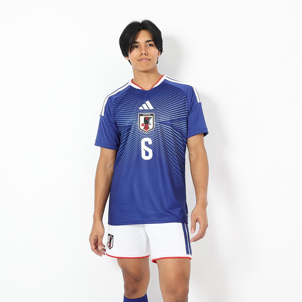 アディダス（adidas）（メンズ）アディダス サッカー日本代表 2026 ホーム レプリカ ユニフォーム 背番号 6 遠藤航 DAZ45 ...