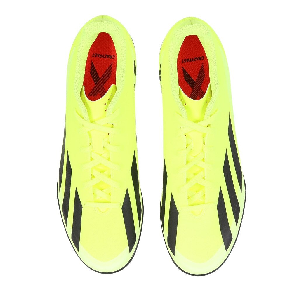 アディダス（adidas）（メンズ）サッカートレーニングシューズ ターフ用 エックス クレイジーファスト CLUB TF IF0723 ...