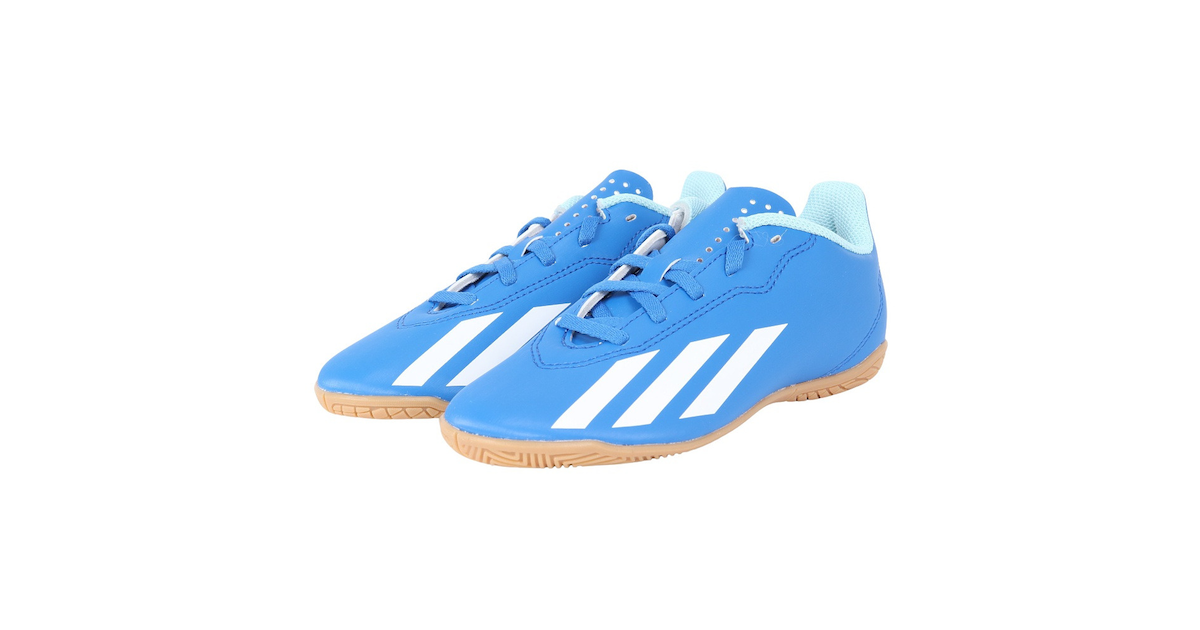 アディダス（adidas）（キッズ）ジュニアサッカーインドアトレーニングシューズ 屋内 室内 エックス クレイジーファスト.4 IN ...