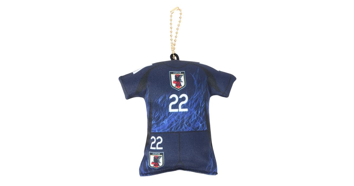 日本サッカー協会（JFA）（メンズ、レディース、キッズ）24JFA プレイヤーズ ユニ型 クッションキーホルダー 冨安健洋 24JFA-014-22 | スポーツ用品はスーパースポーツゼビオ