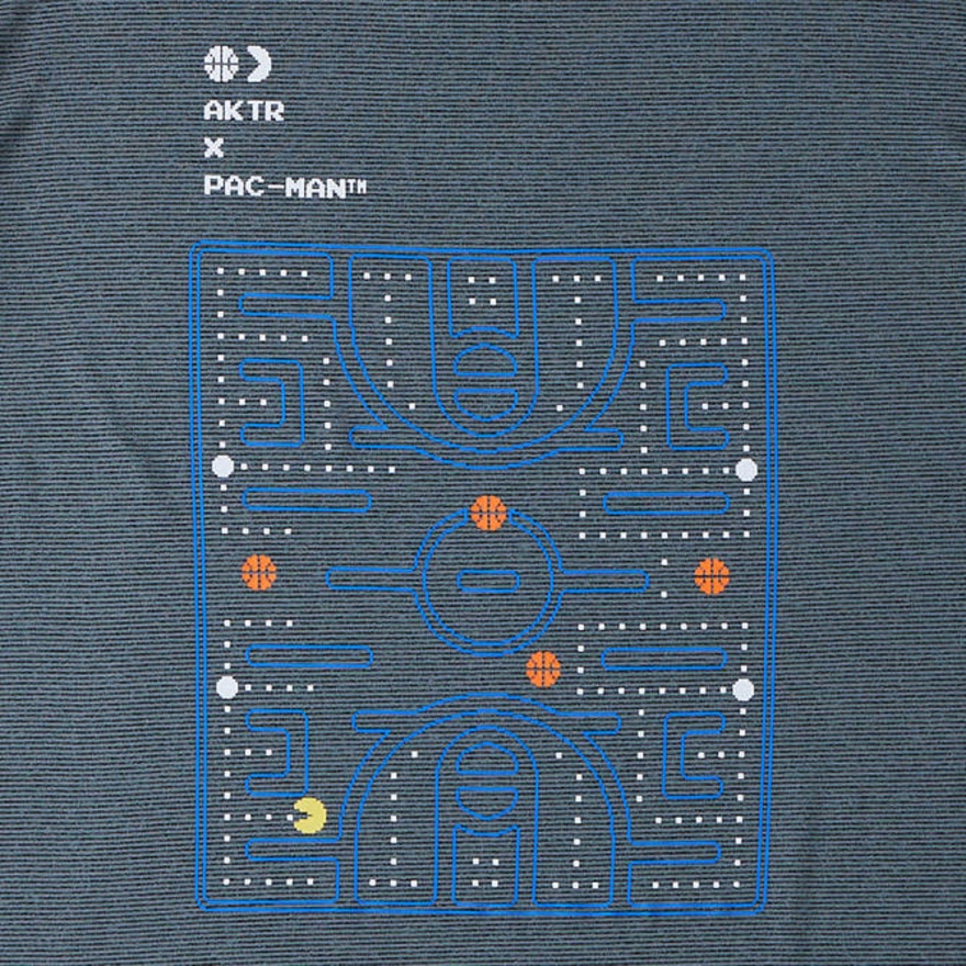 アクター｜アクター（AKTR）（メンズ、レディース）バスケットボールウェア PAC-MAN×AKTR MAZE SPORTS Tシャツ 221 ...