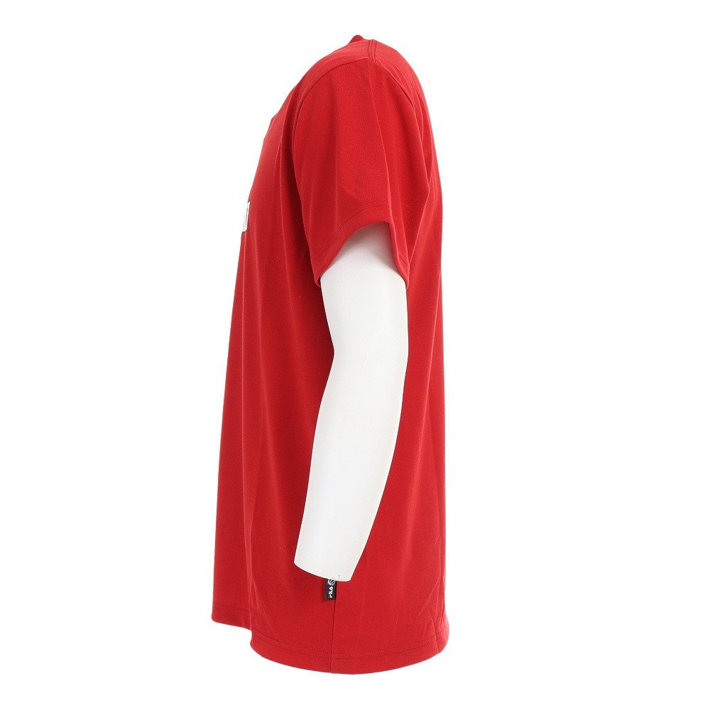 アクター（AKTR）（メンズ）バスケットボールウェア FILA 半袖Tシャツ 122-050005 RD 速乾 | ゴルフ用品はヴィクトリアゴルフ