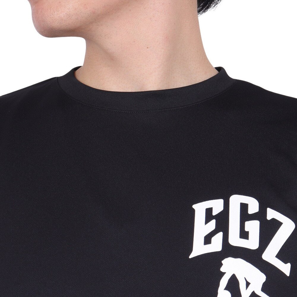 エゴザル（EGOZARU）（メンズ）バスケットボールウェア ワールドマップ バックプリント Tシャツ EZST-S2433-012 速乾 | スポーツ用品はスーパースポーツゼビオ