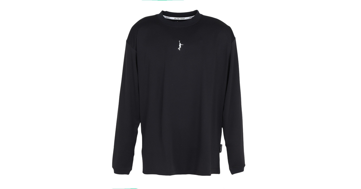インザペイント（IN THE PAINT）（メンズ）バスケットボールウェア 長袖Tシャツ ITP24412BLK | スポーツ用品はスーパー ...