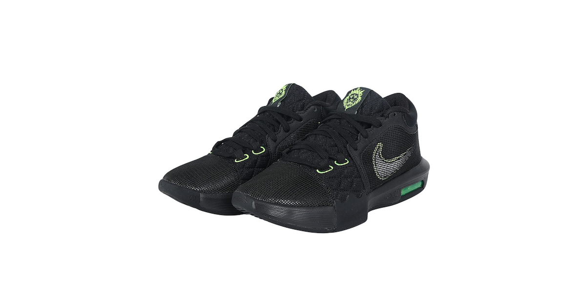 ナイキ（NIKE）（メンズ）バスケ シューズ バッシュ レブロン ウィットネス 8 EP 軽量 通気性 ミッドカット 黒 FB2237-002 ...