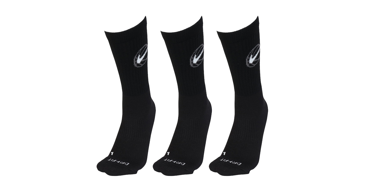 ナイキ（NIKE）（メンズ、レディース）バスケットボール エブリデイ BBALL 3足組 クルー ソックス DA2123-010 | スポーツ ...