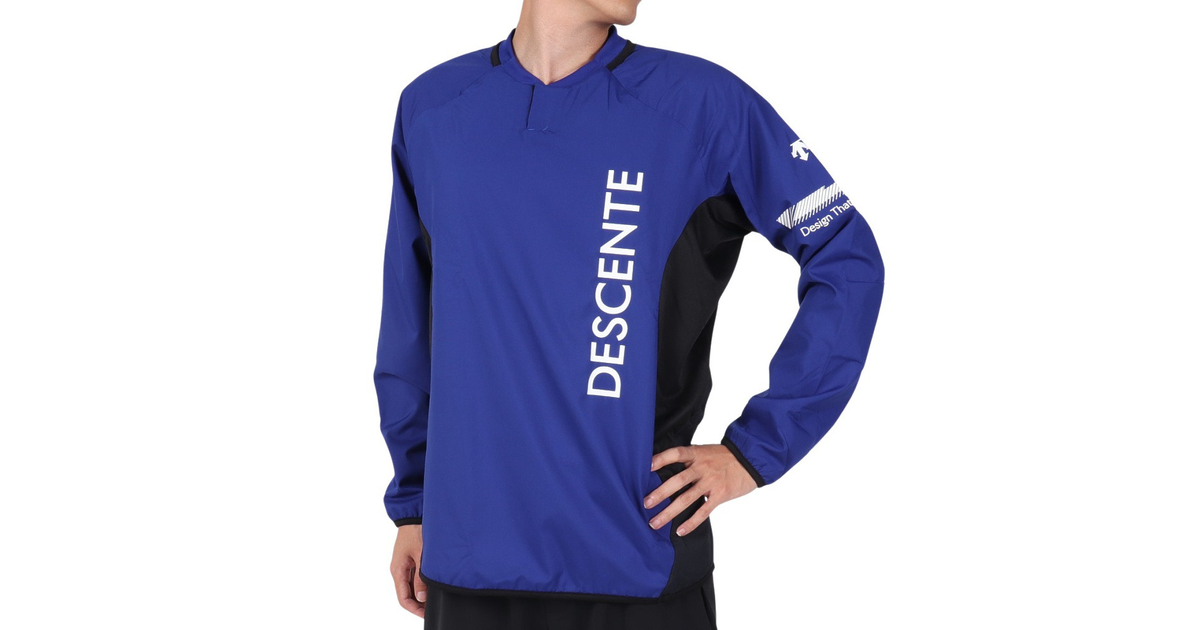 デサント（DESCENTE）（メンズ、レディース）バレーボールウェア ウォーマージャケット DVUWJF30 BL | スポーツ用品はスーパースポーツゼビオ