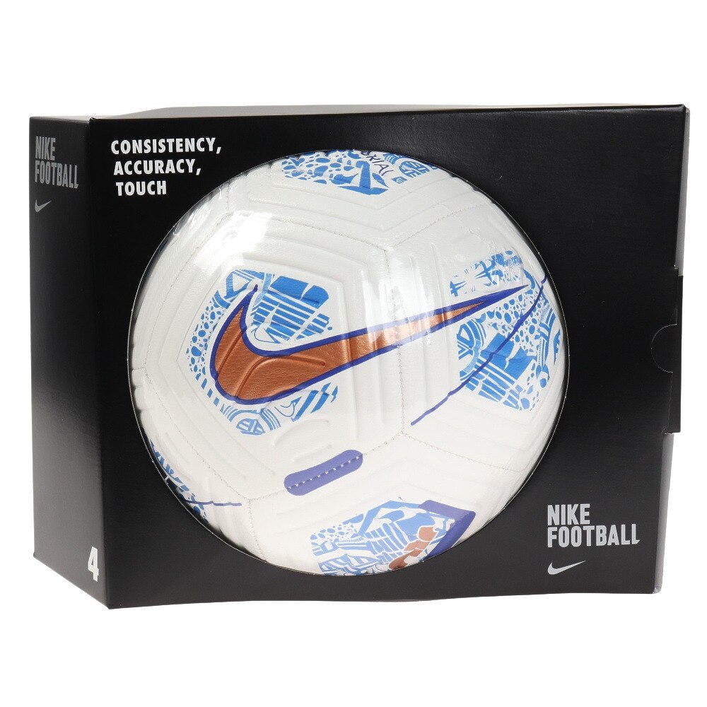 ナイキ（NIKE）（キッズ）サッカーボール 4号球 CR7 ストライク HO22 DV2248-100-4 | スポーツ用品はスーパースポーツゼビオ