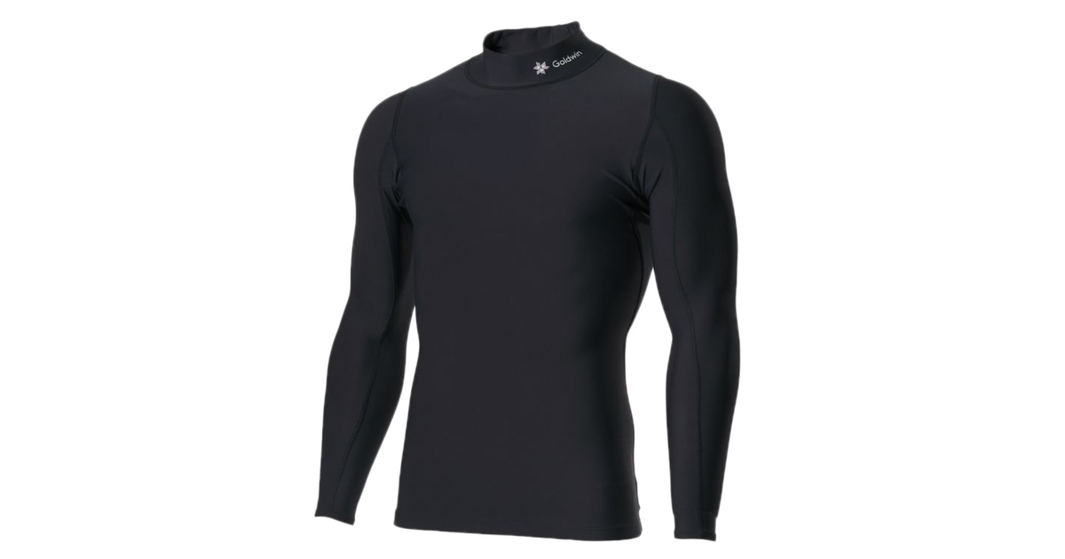 シースリーフィット（C3fit）（メンズ）光電子ウォームハイネックロングスリーブ GC62302 BK | スポーツ用品はスーパースポーツゼビオ