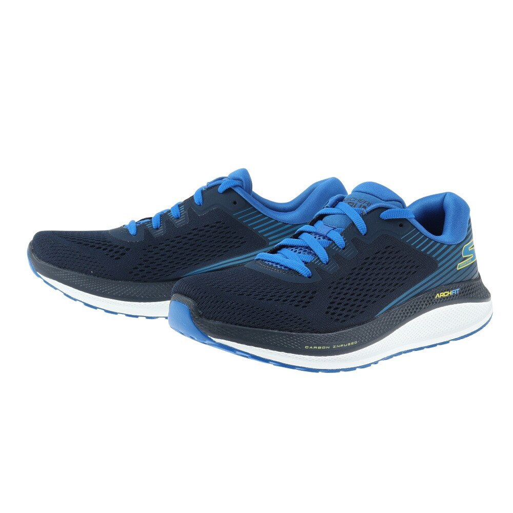 スケッチャーズ（SKECHERS）（メンズ）メンズ スニーカー シューズ ゴーランプレジテンス GO RUN PERSISTENCE ブルー ...