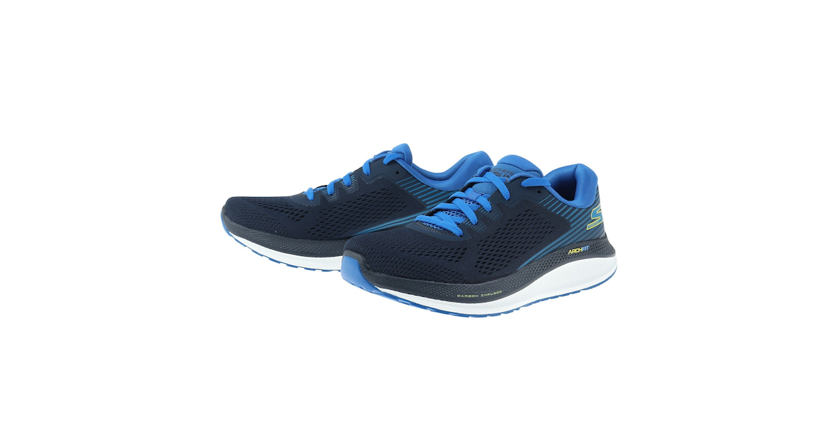 スケッチャーズ（SKECHERS）（メンズ）メンズ スニーカー シューズ ゴーランプレジテンス GO RUN PERSISTENCE ブルー ...