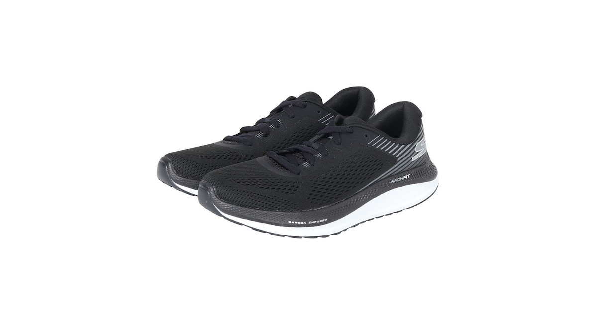 スケッチャーズ（SKECHERS）（メンズ）ランニングシューズ ジョギングシューズ ゴー ラン パーシスタンス 246053-BKW ...