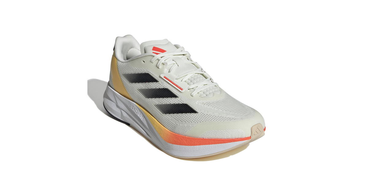 アディダス（adidas）（メンズ）ランニングシューズ アディゼロデュラモスピードM アイボリー IE5477 スニーカー ジョギング 安定性 ...