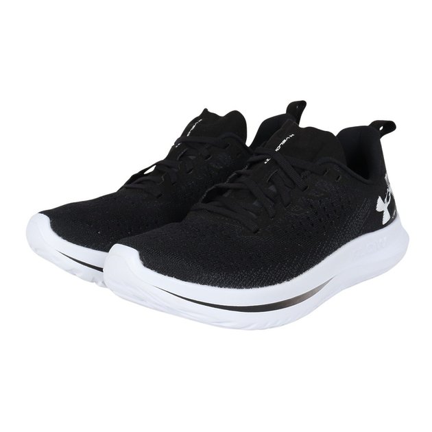アンダーアーマー（UNDER ARMOUR）（メンズ）ランニングシューズ ジョギングシューズ ベロシティ 4 ブラック 3027585 001 ...