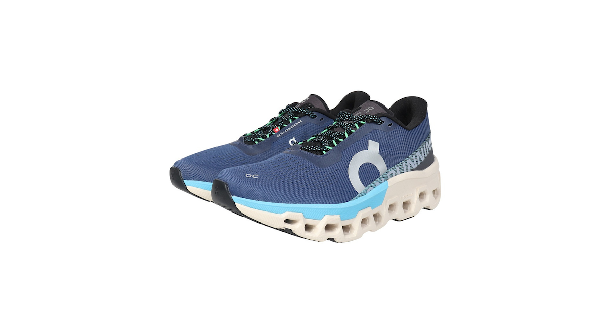 オン（On）（メンズ）ランニングシューズ クラウドモンスター 2 ネイビー 3ME10122903 スニーカー 長距離 クッション ランニング ...