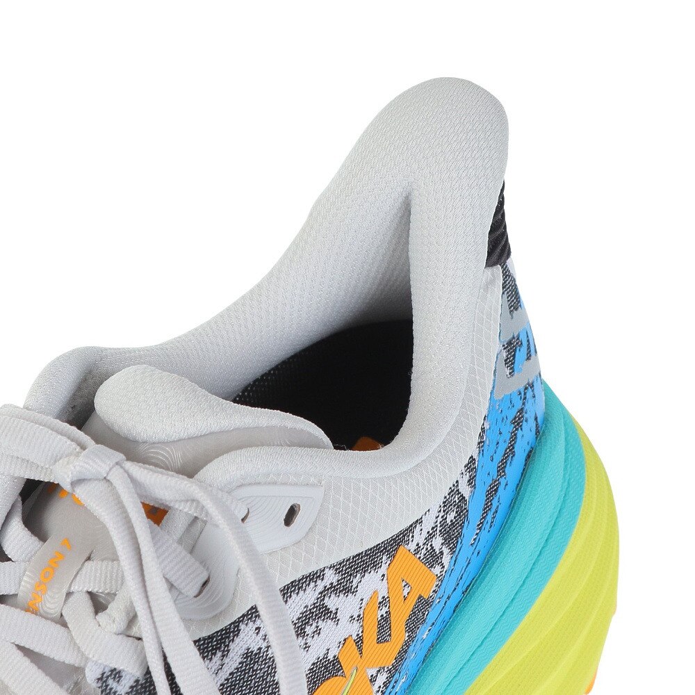 ホカ（HOKA）（メンズ）ランニング シューズ スティンソン 7 ホワイト イエロー 1141530-WEPR スニーカー トレイルラン オフ ...