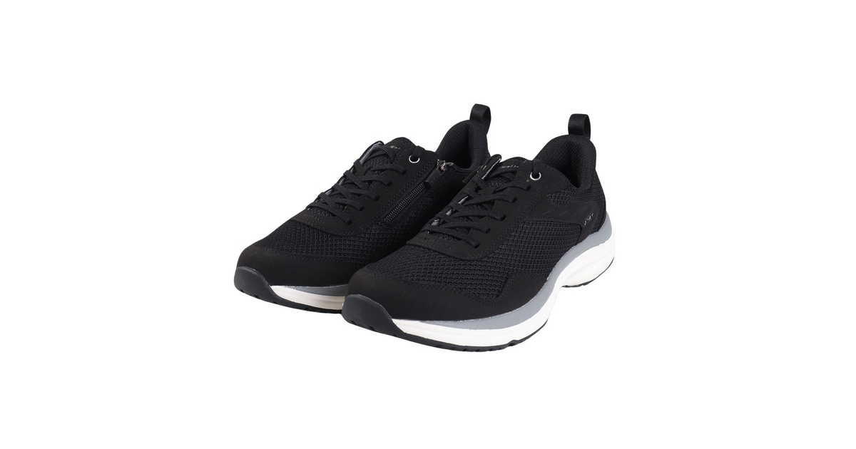 アサヒ（ASAHI）（メンズ）カジュアルシューズ メディカルウォーク ブラック AMW WK M032 BK ウォーキングシューズ ひざのトラブル軽減 軽量 内側ファスナー | スポーツ用品は ...