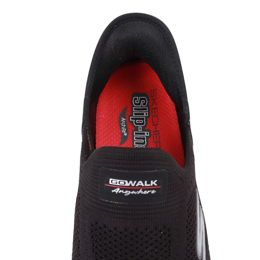スケッチャーズ（SKECHERS）（メンズ）ウォーキングシューズ スリップインズ ゴーウォーク エニーウェア ブラック 216301-BKW ...