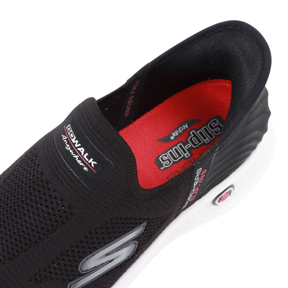 スケッチャーズ（SKECHERS）（メンズ）ウォーキングシューズ スリップインズ ゴーウォーク エニーウェア ブラック 216301-BKW ...